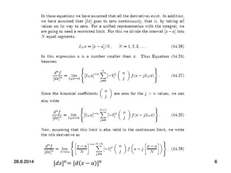 Ppt Fractional Calculus And Its Applications To Science And Engineering Powerpoint