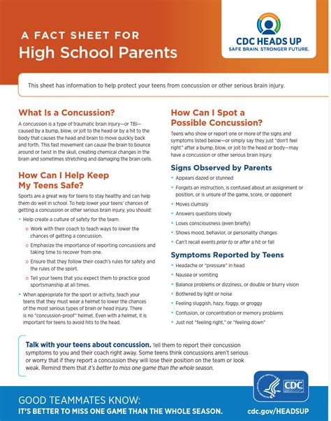 Concussion Information Maine Endwell Central School District