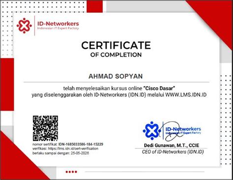 Ahmad Sopyan On Linkedin Share Cisco Id