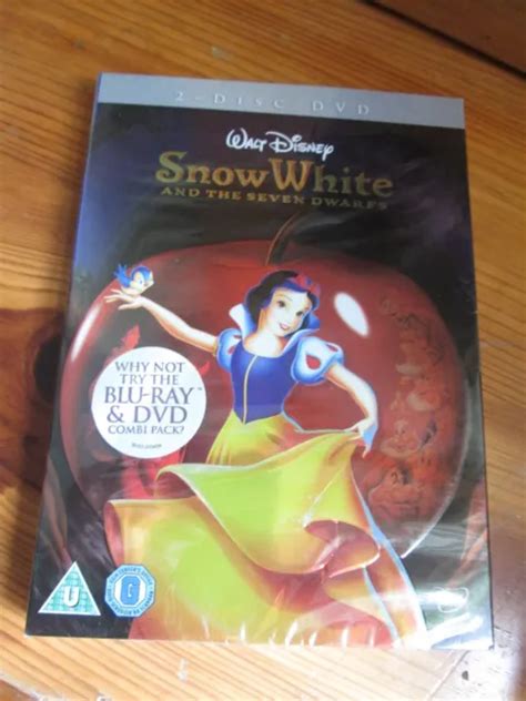 Walt Disney Snow White And The Seven Dwarfs New And Sealed Dvd £0