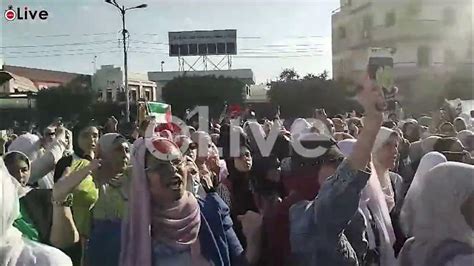 خيبر خيبر يا يهود مئات من المواطنين بكفر الشيخ يتظاهرون دعمًا لأهالي