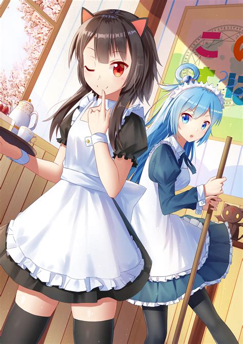 Maid Megumin And Aqua [konosuba] R Awwnime