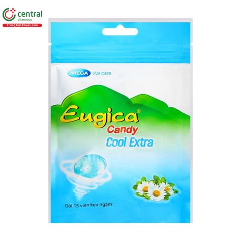 Kẹo Ngậm Thảo Dược Eugica Candy Cool Extra Giảm Ho đau Rát Họng