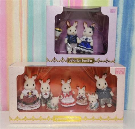 シルバニア ファミリー シルバニア展 キュートカップル ショコラウサギファミリー メルカリ