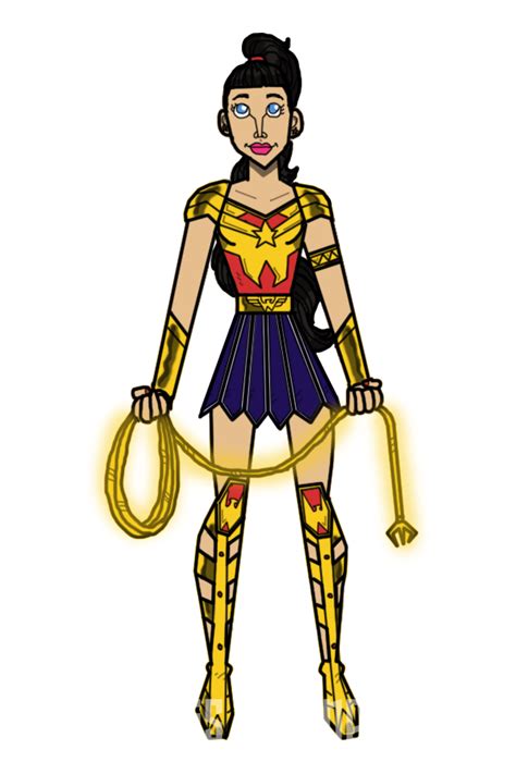 Wonder Girl Donna Troy Teen Titans Redesign By Parisnjones On