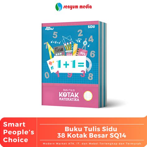 Jual Buku Tulis Sinar Dunia Sidu Kotak Besar Sq14 38 Lembar 1 Pack Isi