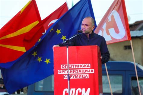 Филипче На 8 мај гласајте за напредок стабилност и за европска иднина на државата Frontline Mk