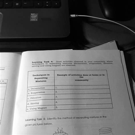 Solved Learning Task 4 Draw Activities Observed In Your Community Where Techniques In