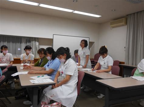 総和中央病院 看護部 2015年度第1回伝達講習会を開催しました