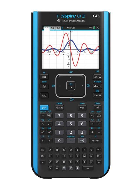 Texas Instruments Ti Nspire Cx Ii Cas Color Graphing Calculator