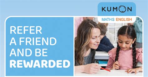 Kumons National Refer A Friend Scheme Kumon Uk