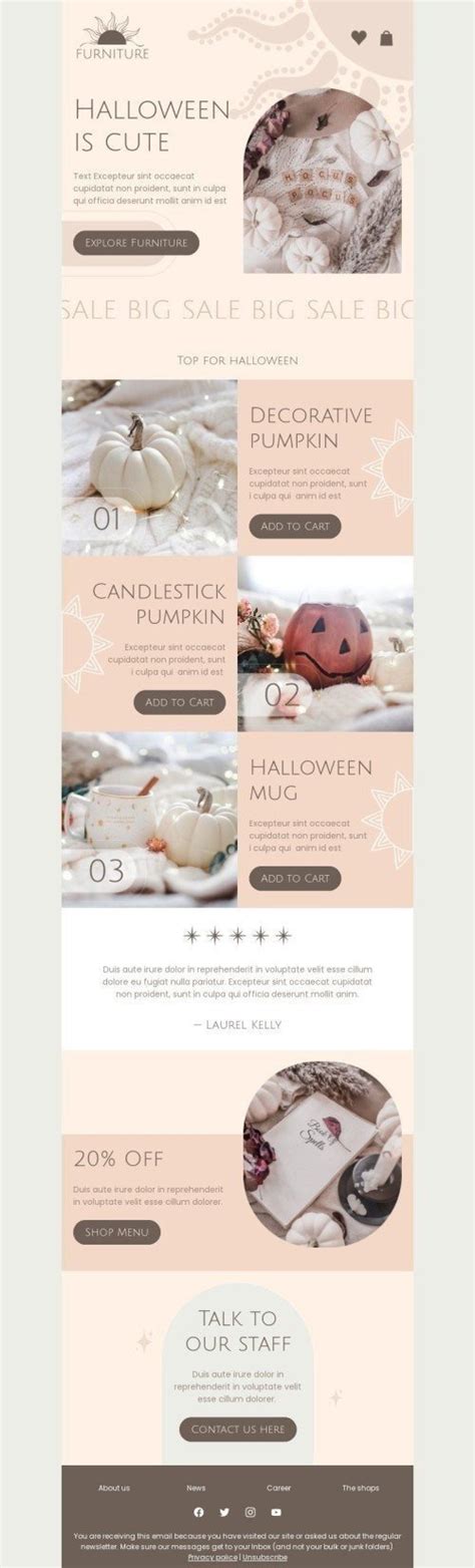 Halloween Is Cute Email Template By Full Name — Stripo Email