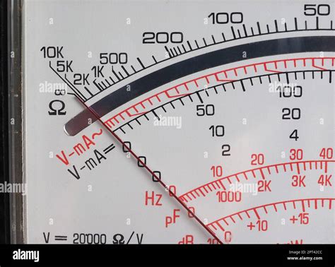 Analog Multimeter Diagram