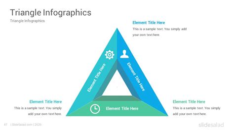 Best Triangle Infographics PowerPoint Template Shapes SlideSalad