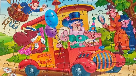 ПРИКЛЮЧЕНИЯ ПОРОСЕНКА ФУНТИКА СОБИРАЕМ ПАЗЛЫ ДЛЯ ДЕТЕЙ Пазлы для самых маленьких Youtube