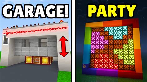 MINECRAFT MUST HAVE Redstone Hacks YouTube