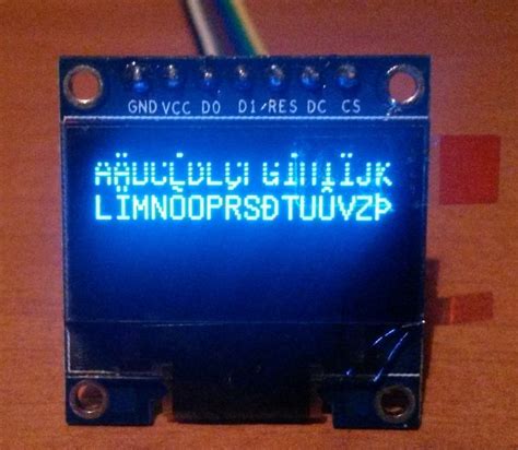 problem with ssd1306 lcd and u8glib page 5 displays arduino forum
