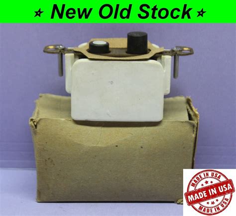 Vintage Push Button Switch Double Pole DPST Mother Of Pearl Etsy
