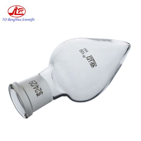 Laboratory Thickened Pear Shaped Flask Centrifugal Flask Nanjing