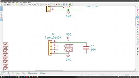 Kicad绘制stm32最小系统 17 下载电路swdstm32最小系统从画板到编程到焊pcb到闪光中文自制 哔哩哔哩 ゜ ゜つ
