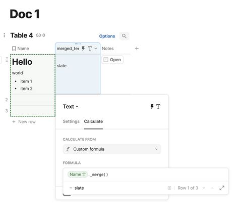 How To Regenerate Formatted Text From Json After Using Merge Coda