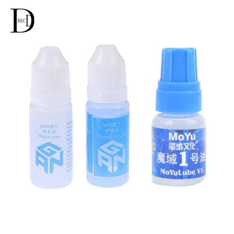For Gan Magic Cube Lube 2 3 10ml Oil Silicone Lubricants Standard Lube Rubiks Cube Lazada Ph