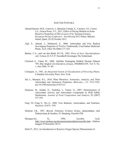 Daftar Pustaka Cronquist A 1981 An Integrated System Of