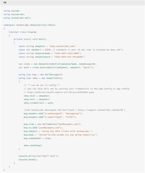 Send Emails From Azure Web Apps Easily Socketlabs
