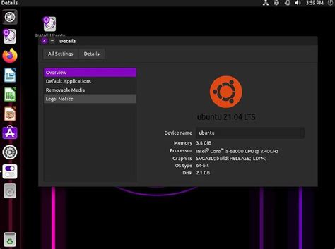 Testing Unity Session On Ubuntu 2104 Ubuntu Unity Development