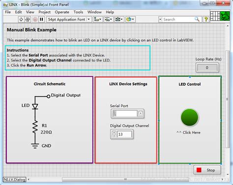 Labview与arduino之间的通信 Linx Lvh方案labview Linx Csdn博客