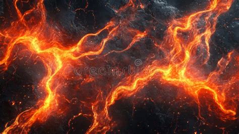 Abstract Fiery Energy Flow Patterns Stock Illustration Illustration Of Surface Fire 363137160