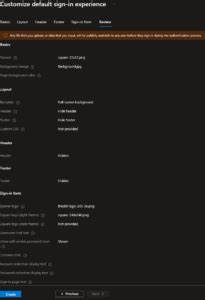 Microsoft Sign In Page Branding TheDXT