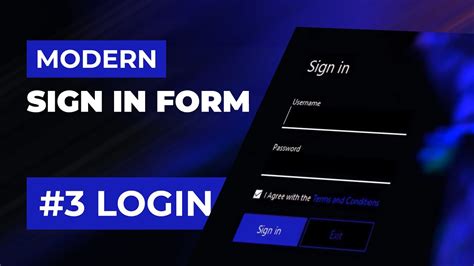 c gui modern sign in form coding login page part 3 winforms youtube