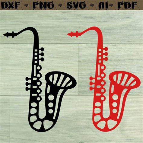 Saxophone Svg Bundle Saxophone Player Svg Saxophone Dxf Saxophone