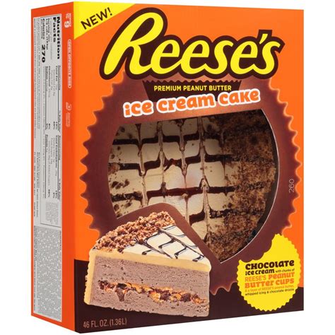 Reeses Peanut Butter Ice Cream Cake