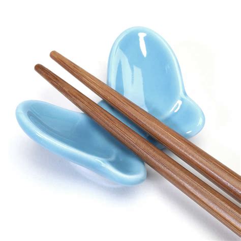 Butterfly Chopstick Rest Blue