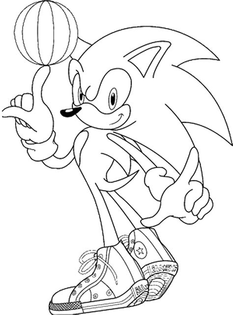 Collection Of Sonic Boom Coloring Pages Free Printable