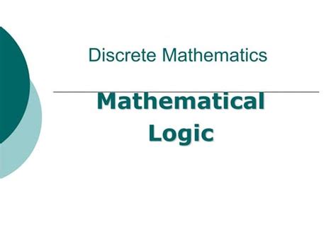 chapter 1 logic of compound statements