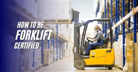 Osha Forklift Certification Cost Requirements And Training 2025