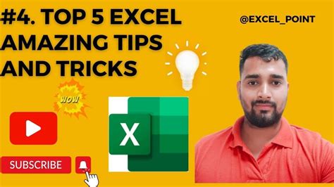 4 Top 5 Excel Amazing Tips And Tricks Youtube