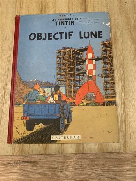Tintin T16 Objectif Lune B8 C Première édition Catawiki