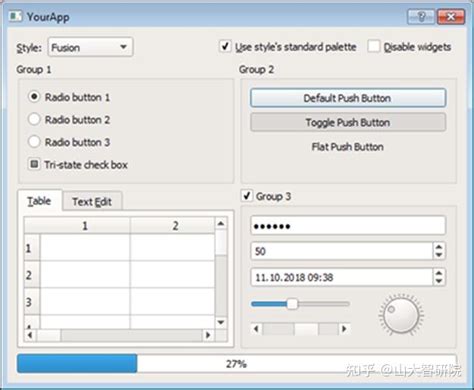 如何使用Python图形界面框架pyqt 设计一个界面 知乎