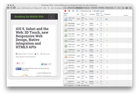 4 Measurement Tools High Performance Mobile Web Book