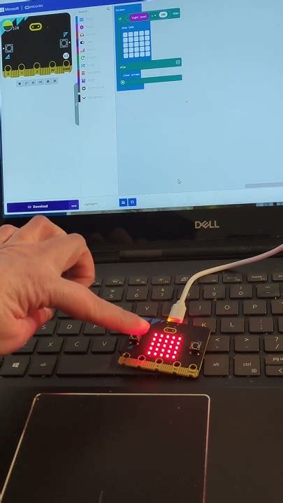 Microbit Makecode Light Sensor Light Turns On Or Light Turns Off Youtube