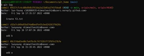 Git 여러 컴퓨터에서 원격 저장소 함께 사용하기