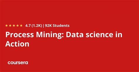 Process Mining Data Science In Action Coursera