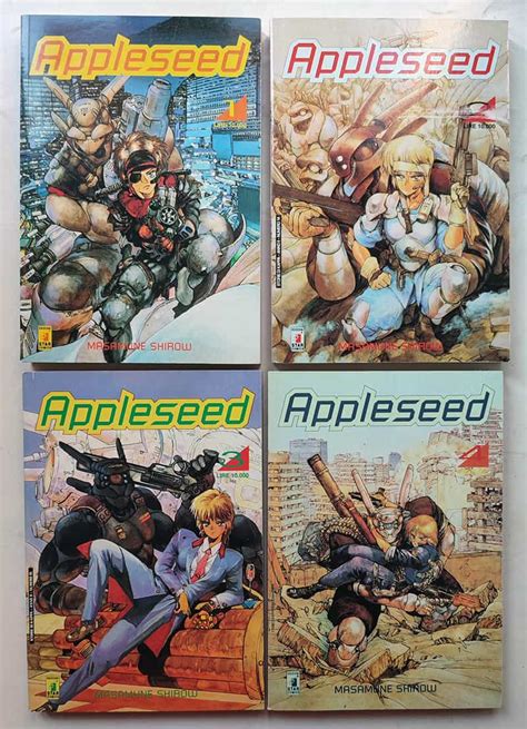 Appleseed 14 Serie Completa Star Comics Storie Di Kappa Masamune