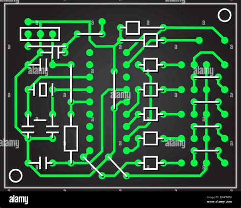 Vector Abstract Circuit Board Stock Vector Image And Art Alamy