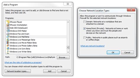 How To Allow Programs To Communicate Through Windows Firewall
