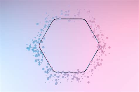 3d 기하학적 인 모양 구체 공중 부양 최소한의 디자인을 가진 추상 빈 육각형 프레임 0명에 대한 스톡 사진 및 기타 이미지